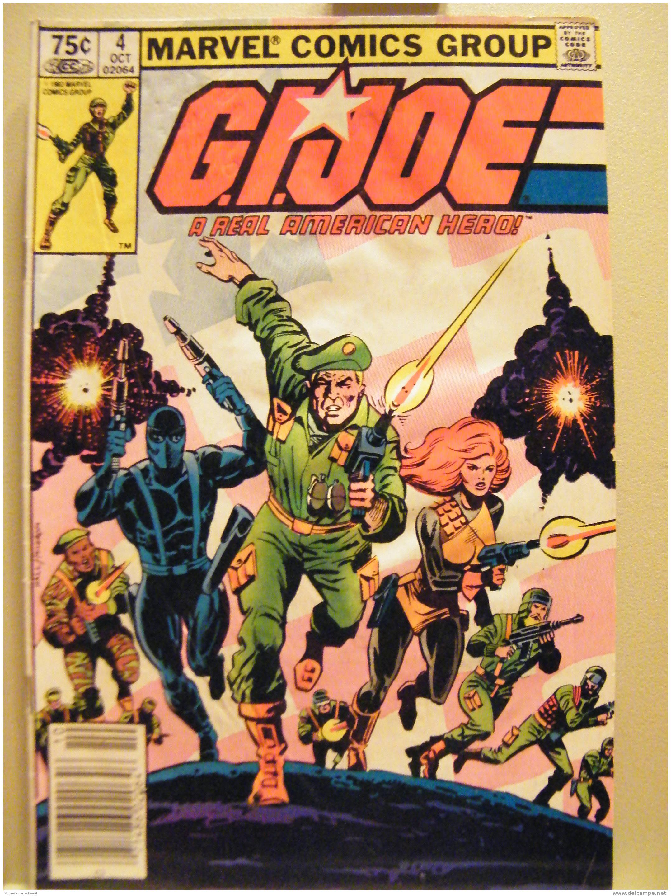 Marvel - Marvel comics no 4 oct 82-G.I. Joe a real american hero