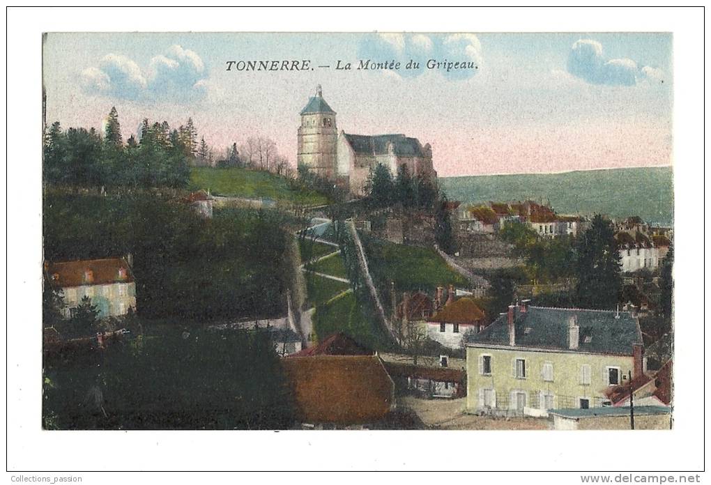 Tonnerre - cp, 89, Tonnerre, La Montée du Gripeau
