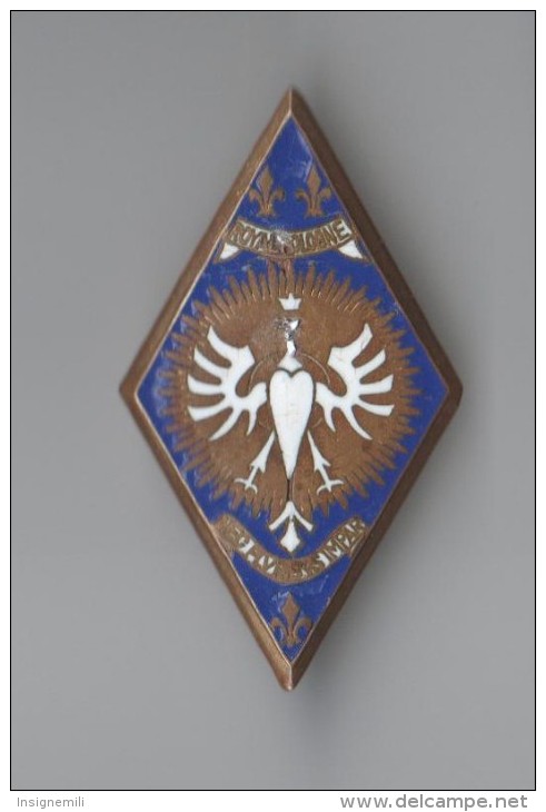 Armée de terre - INSIGNE 5° RC ROYAL POLOGNE REGIMENT DE CUIRASSIERS ...