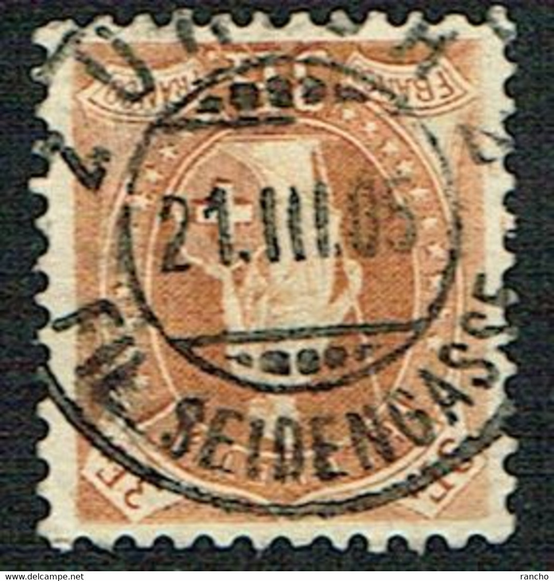 Oblitérés - TIMBRE OBLITERE . PAPIER BLANC .113/4. 14 DENTS FORME B ...