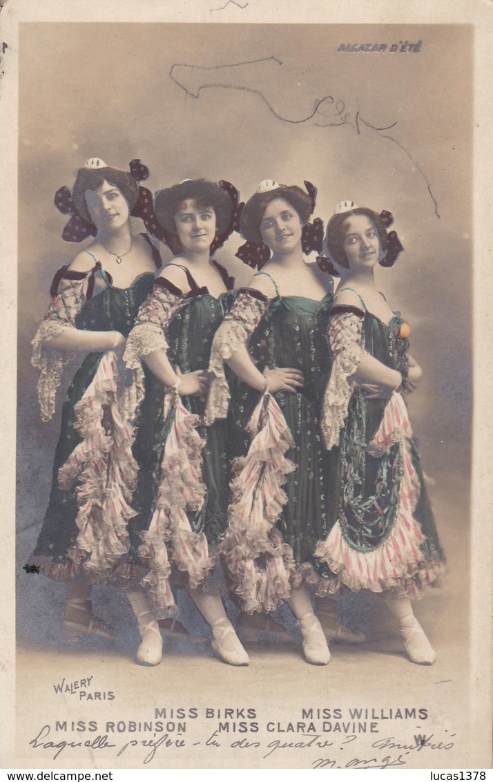 Artiesten - MISS BIRKS / WILLIAMS / ROBINSON / DAVINE / EDIT WALERY