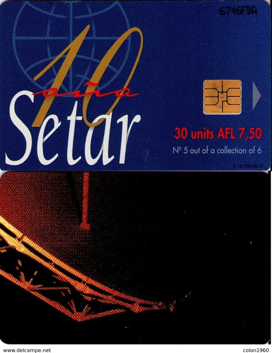 Aruba - TARJETA TELEFONICA DE ARUBA. SETAR-104, PUZZLE 5/6 (042)