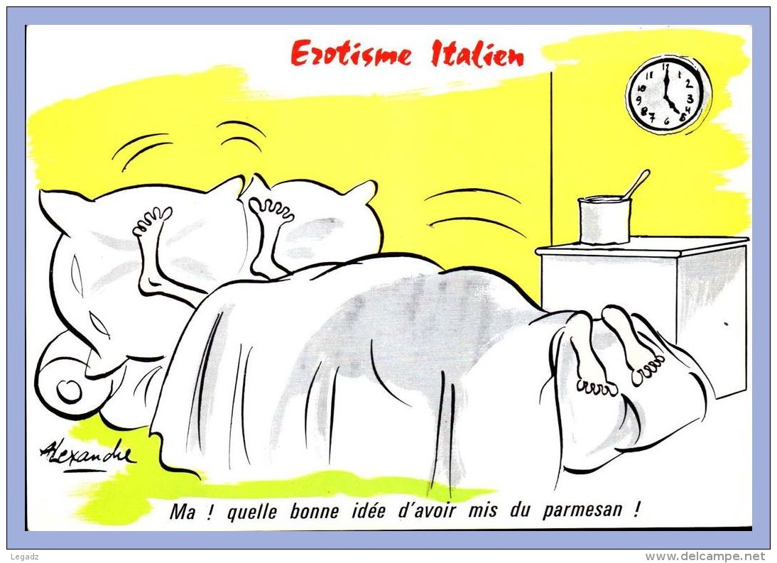 Alexandre - CPM - Erotisme Italien - Humour (Alexandre) - Ma ! Quelle ...
