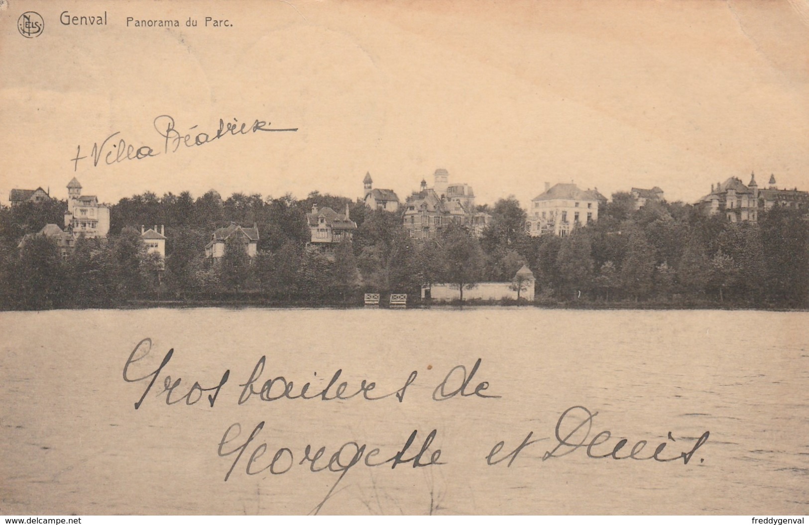 Rixensart - GENVAL panorama du parc