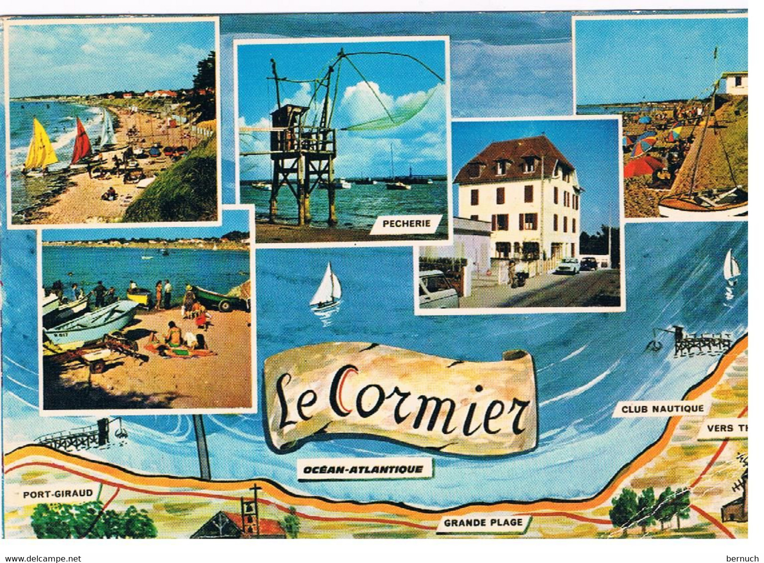 La-Plaine-sur-Mer - CPSM LE CORMIER multivues