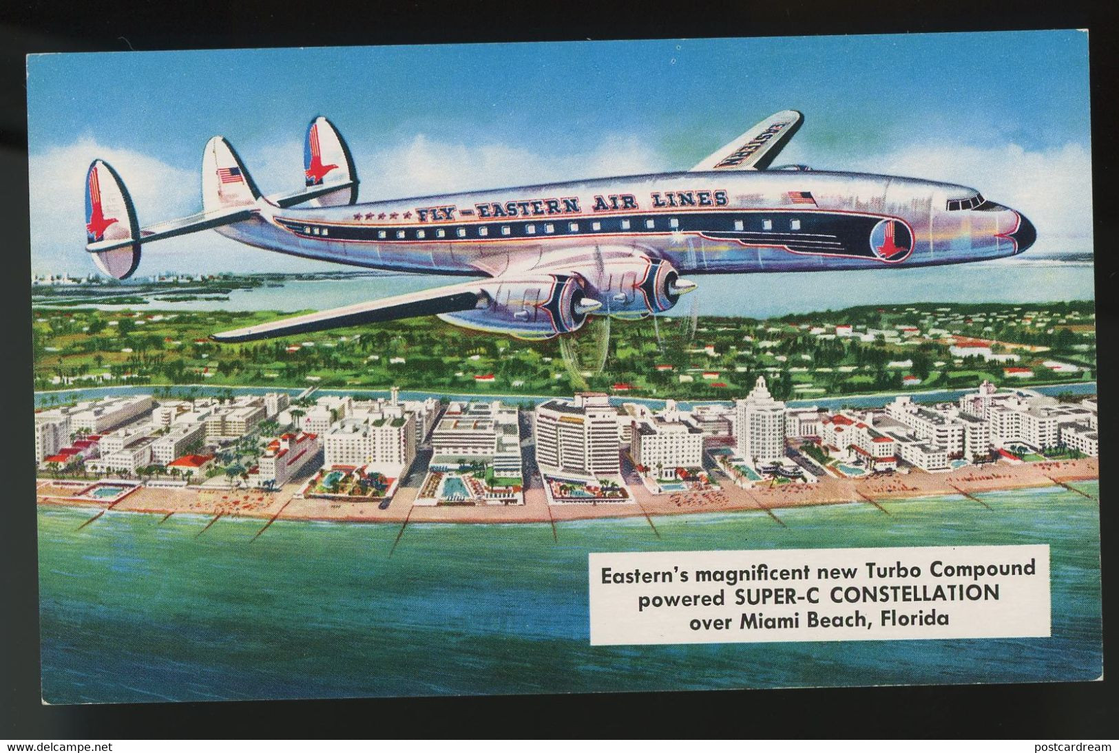 1946-....: Era Moderna - EASTERN AIRLINES SUPER CONSTELLATION Lockheed ...