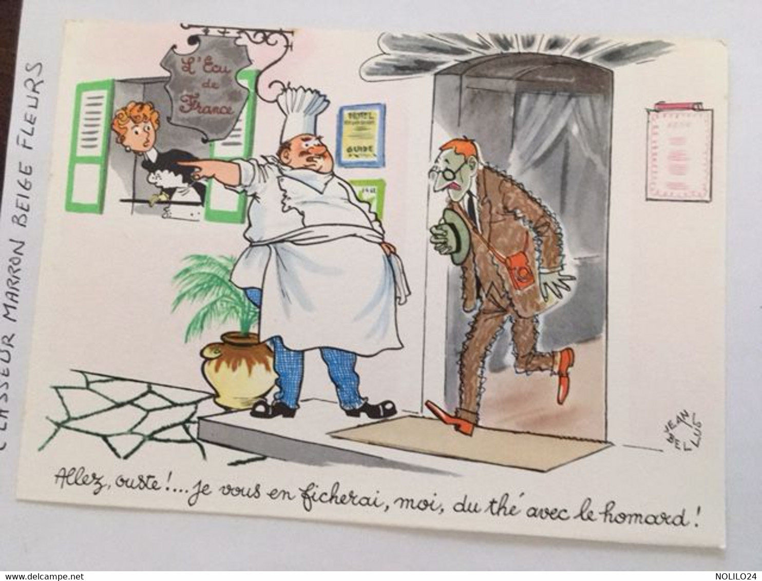 Autres & non classés - cpm illustrateur, signée JEAN BELLUS, Humour ...