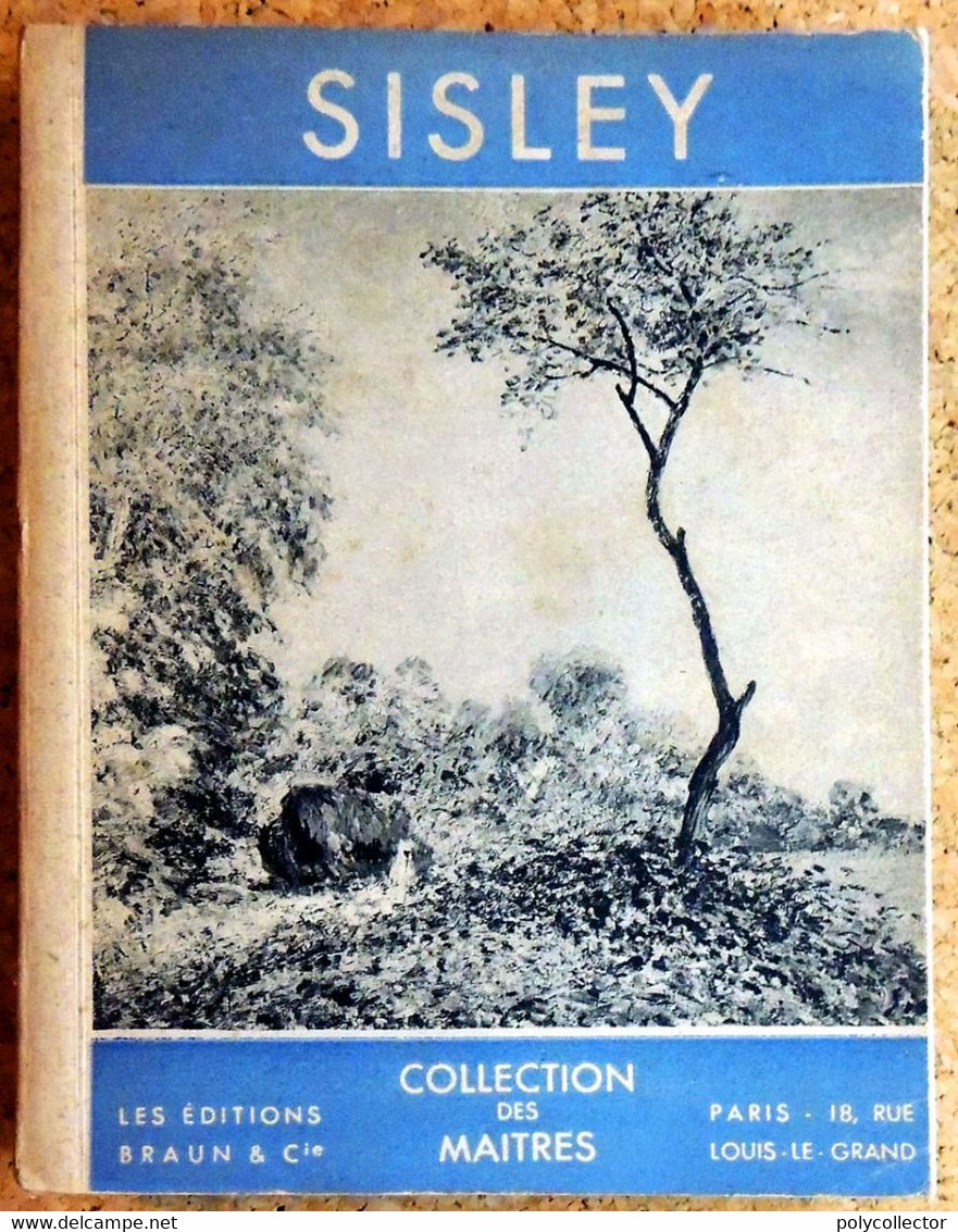 Art - SISLEY - Collection des maîtres - George BESSON - éditions BRAUN ...