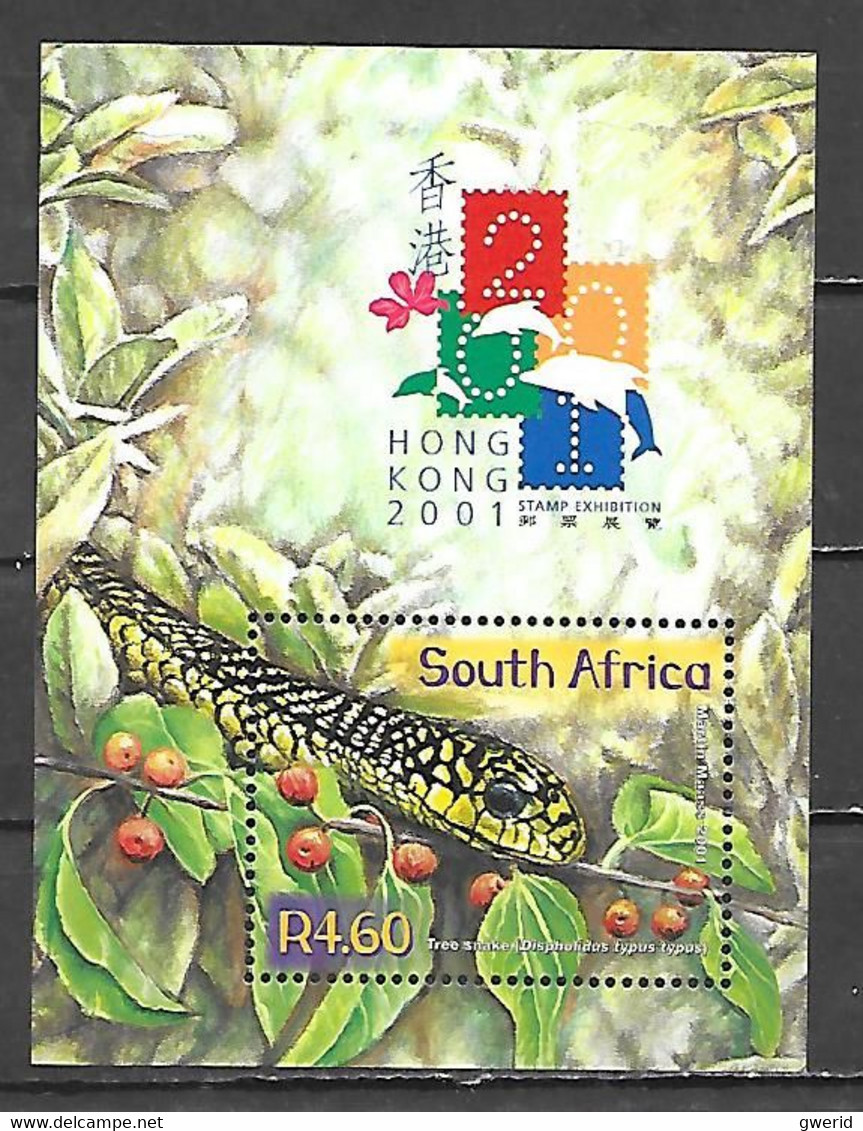 Neufs - SOUTH AFRICA 2001 bloc 83 Hong Kong NEUF