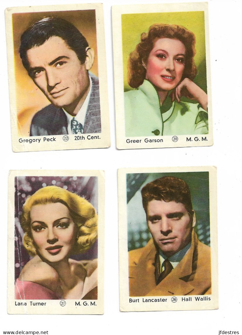 Kaufmanns- und Zigarettenbilder - Vignettes acteurs actrices cinéma ...