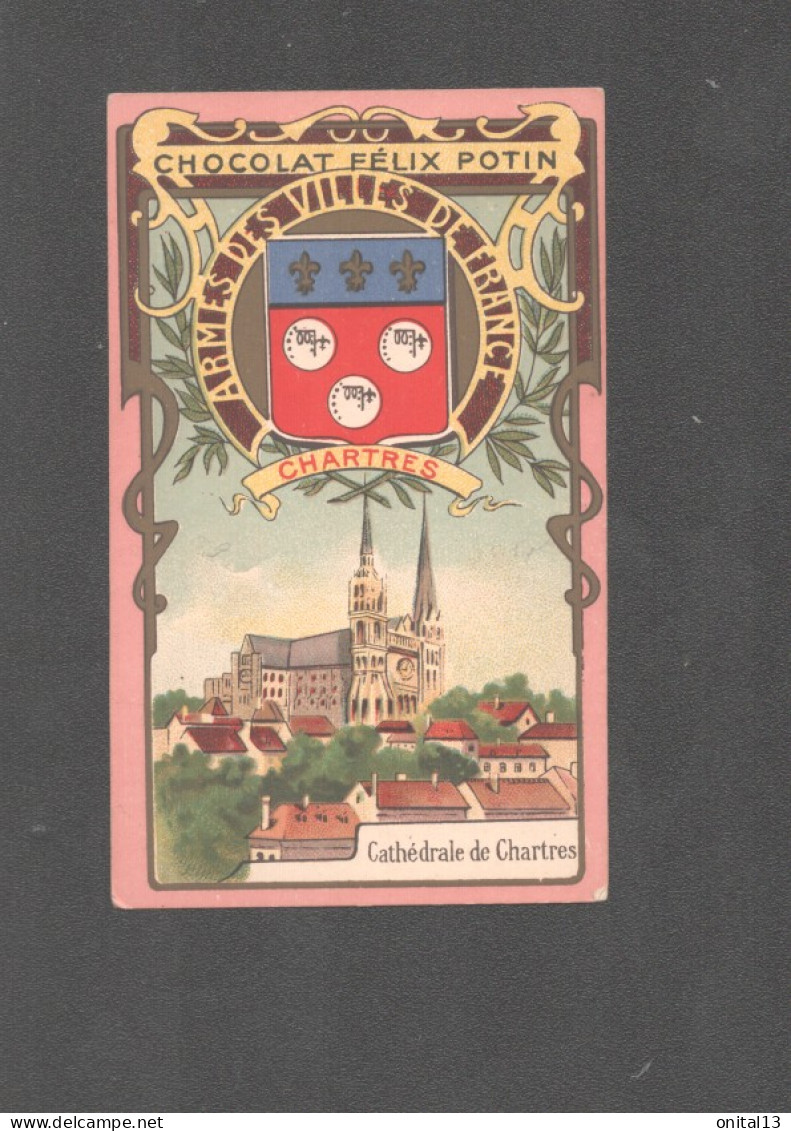 Félix Potin - CHROMO CHOCOLAT FELIX POTIN ARMES DES VILLES DE FRANCE ...