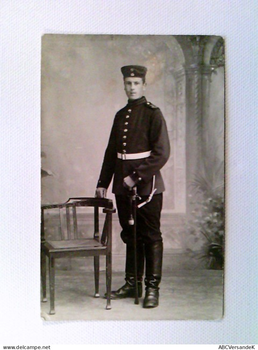 Autres & non classés - Soldat in Uniform, Portrait, Foto AK, gelaufen ...