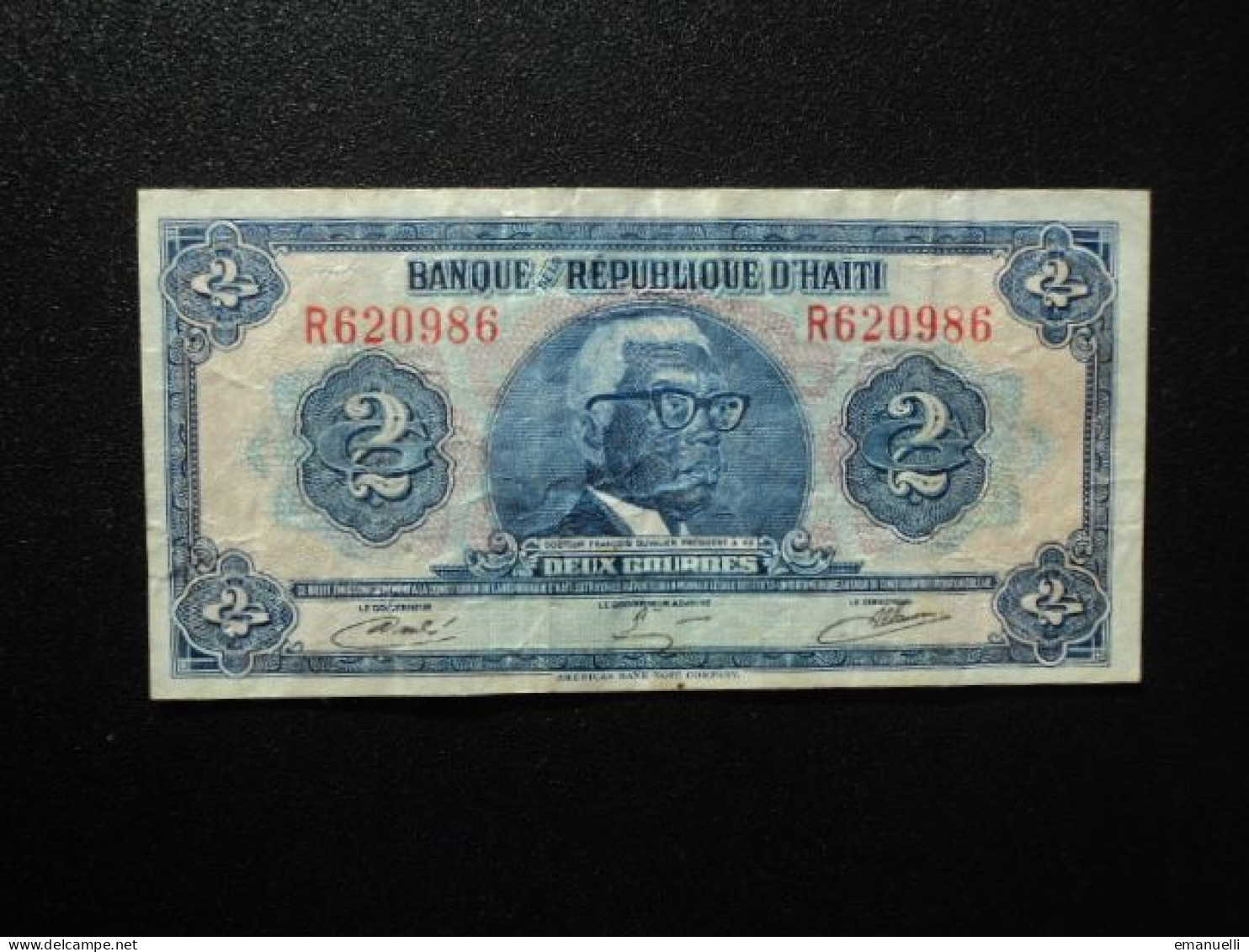 Haïti - RÉPUBLIQUE D' HAÏTI * : 2 GOURDES L.22/11/1973 P 211 TTB+