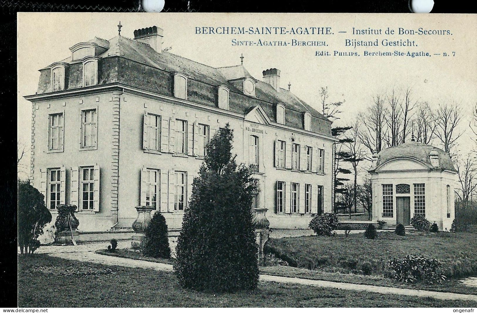 Berchem-Ste-Agathe - St-Agatha-Berchem - Carte neuve: Institut de Bon ...