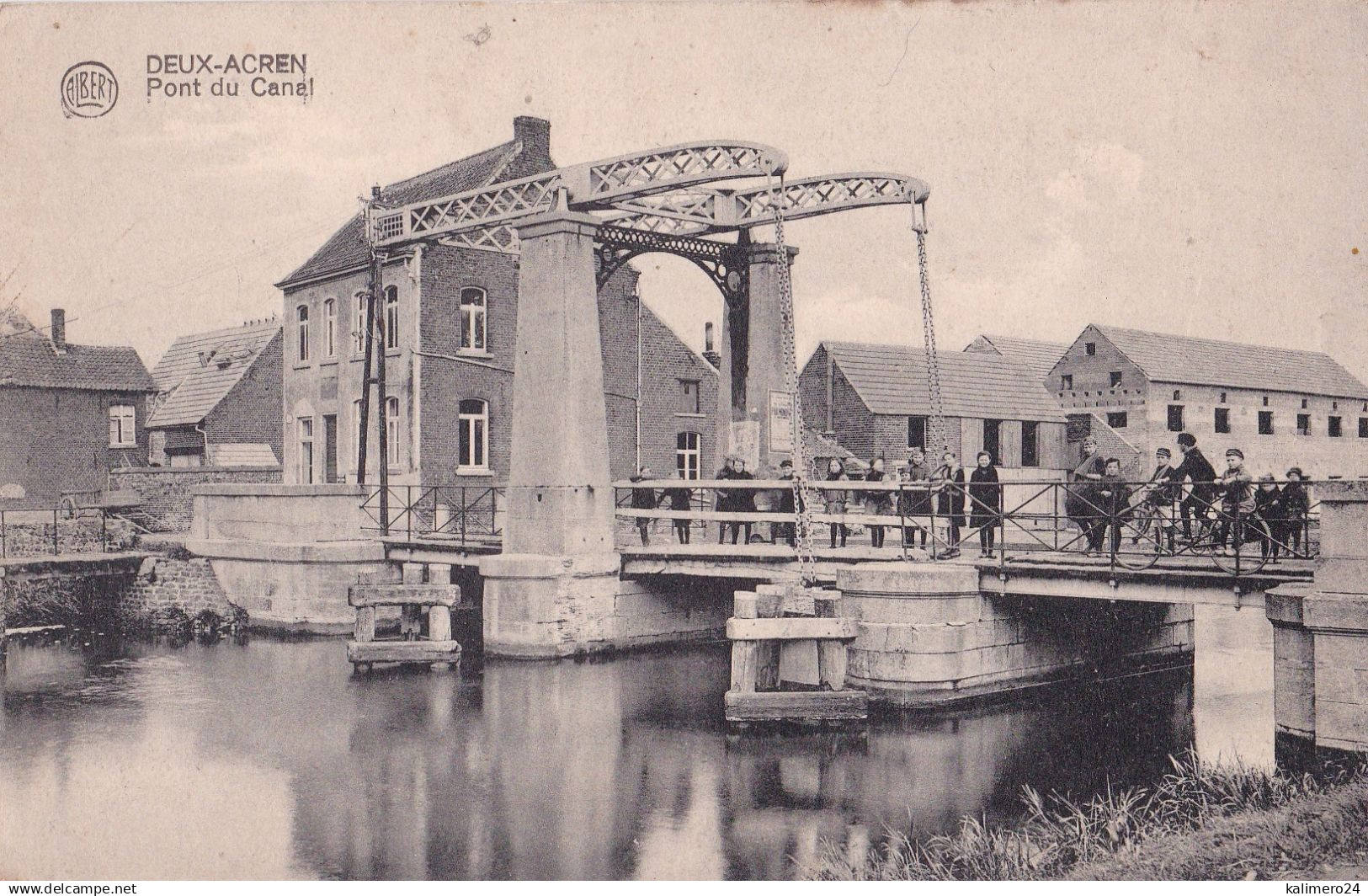 Lessines - - BELGIQUE - Deux Acren : Pont du Canal