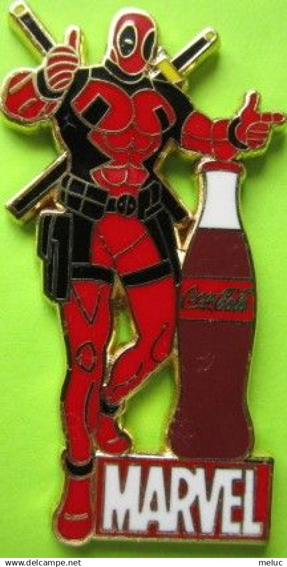 Coca-Cola - Gros Pin's Coca-Cola Marvel Super Héros Deadpool (3X5cm ...