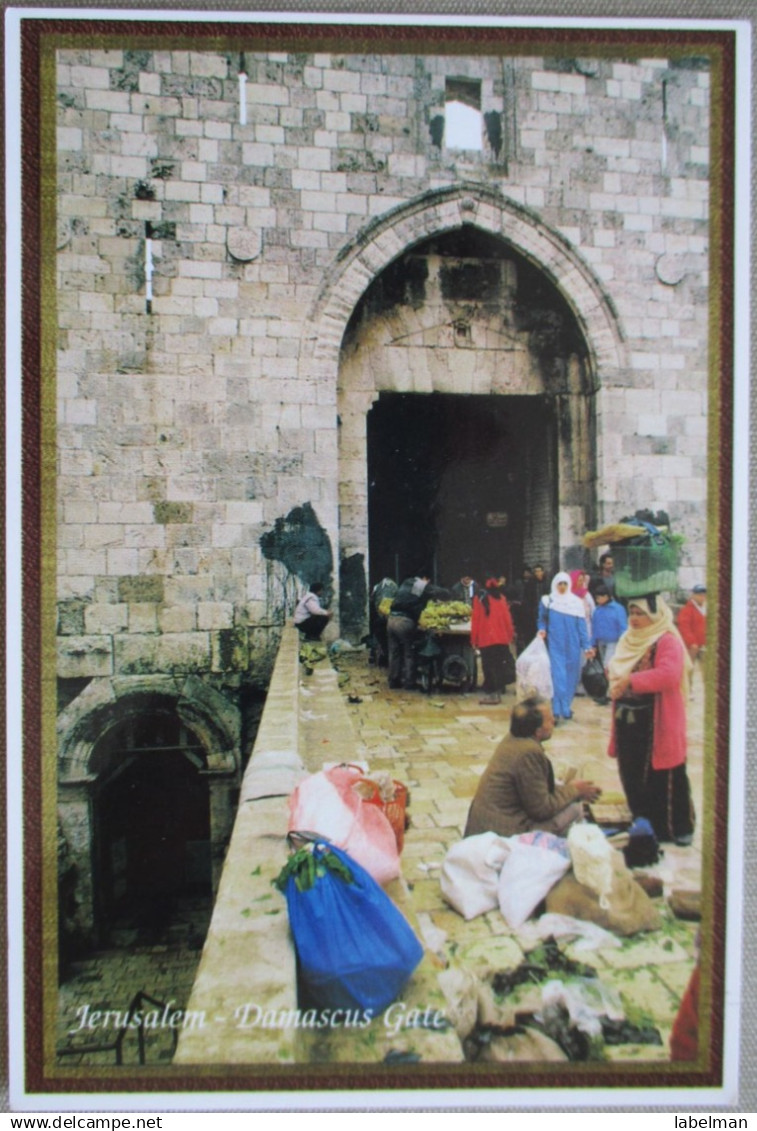 Israel - ISRAEL JERUSALEM OLD CITY WALLS DAMASCUS DAMAS NABLUS GATE ...