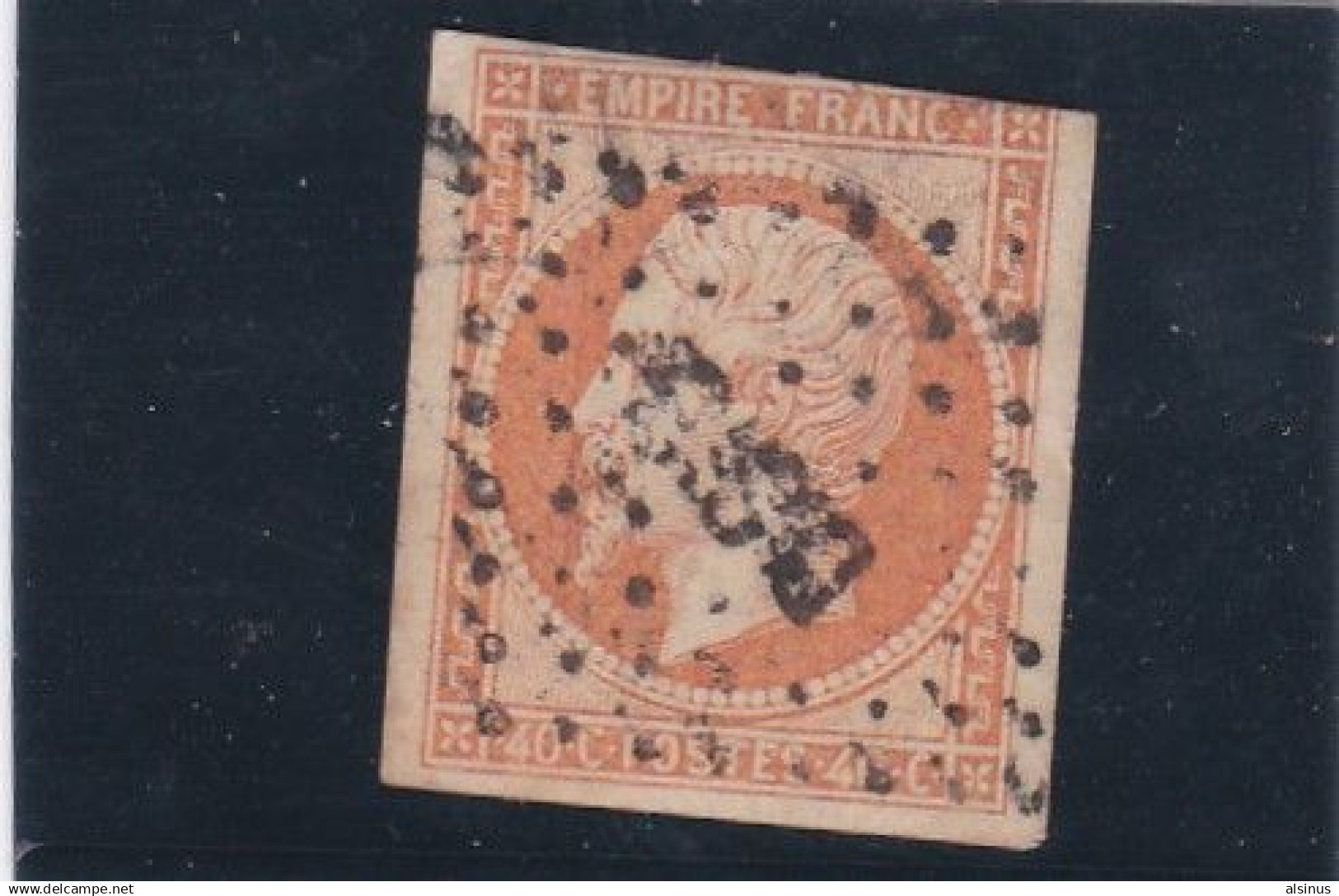 1853-1860 Napoléon III - FRANCE - 1853 - NAPOLEON III - N° 16 - 40 C ...