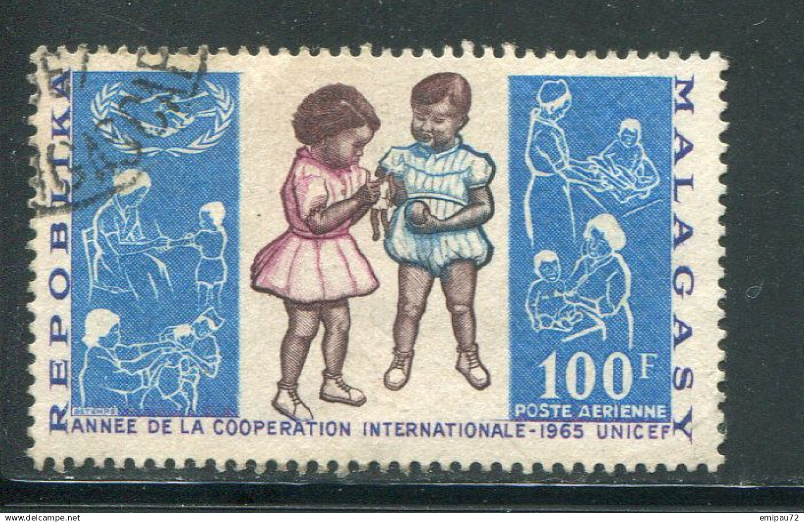 Madagascar (1960-...) - MADAGASCAR- P.A Y&T N°99- oblitéré