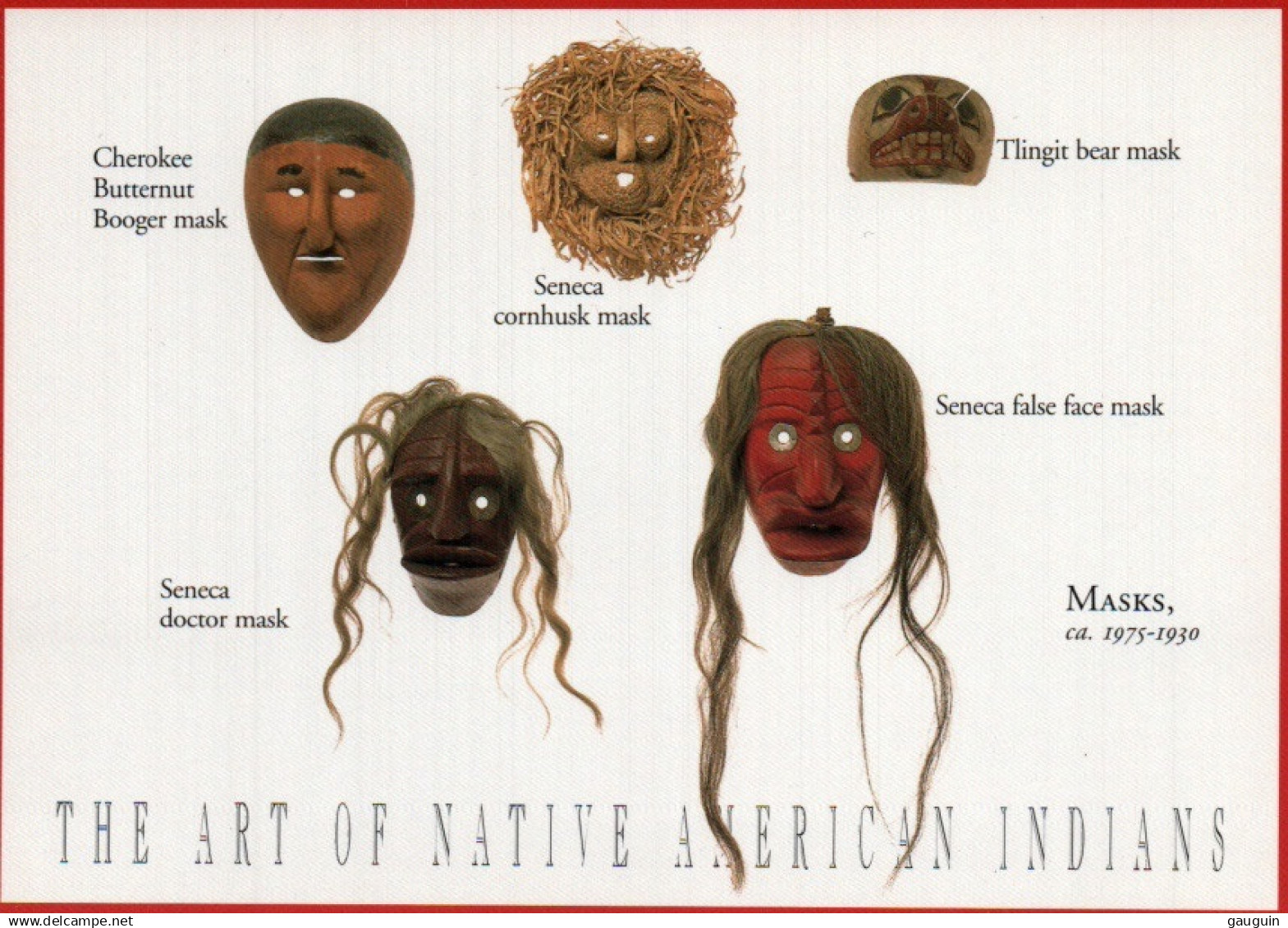 Indiens d'Amérique du Nord - CPM - The ART of NATITE AMERICAN INDIANS ...