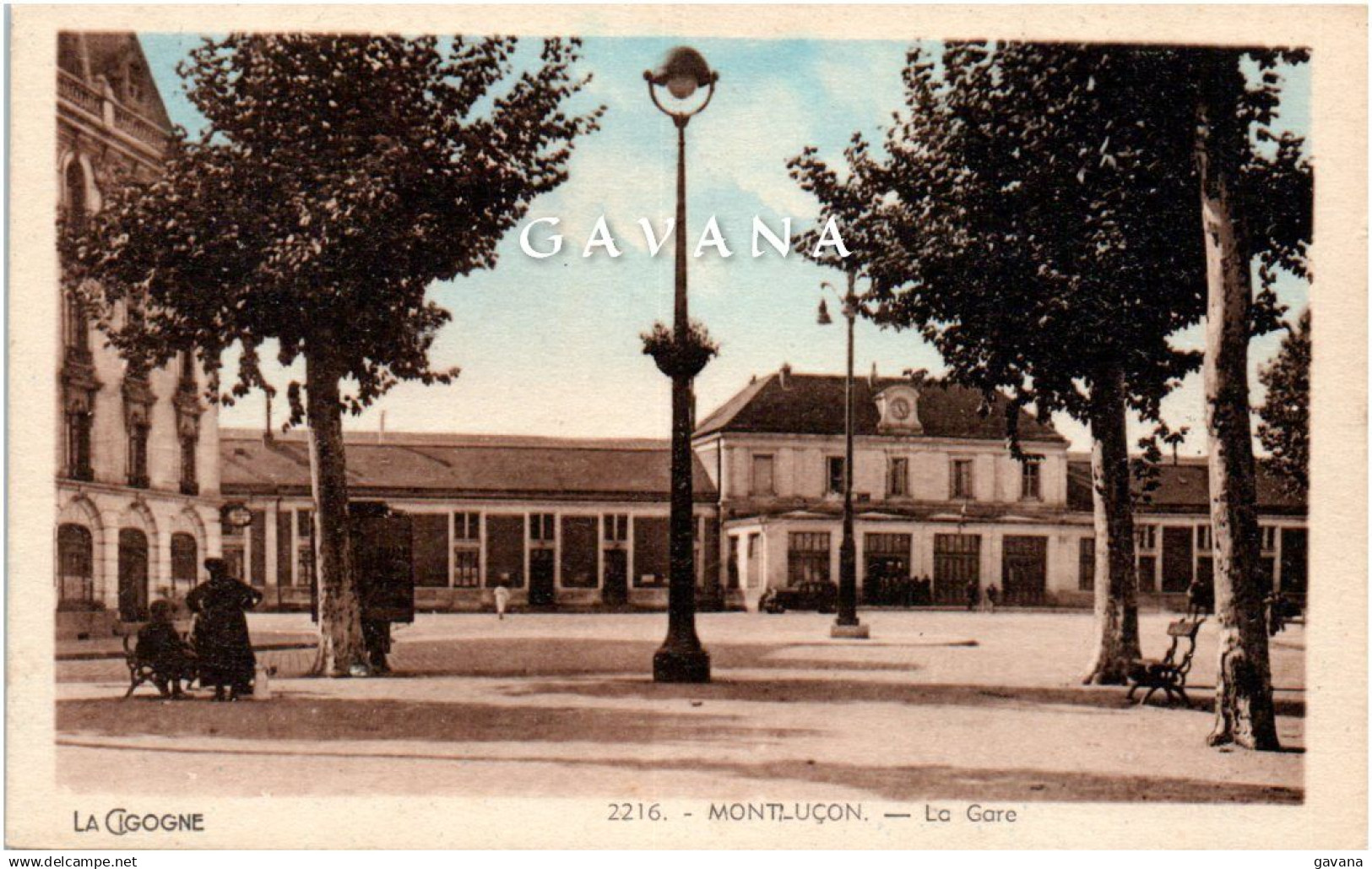Montlucon - 03 MONTLUCON - La gare