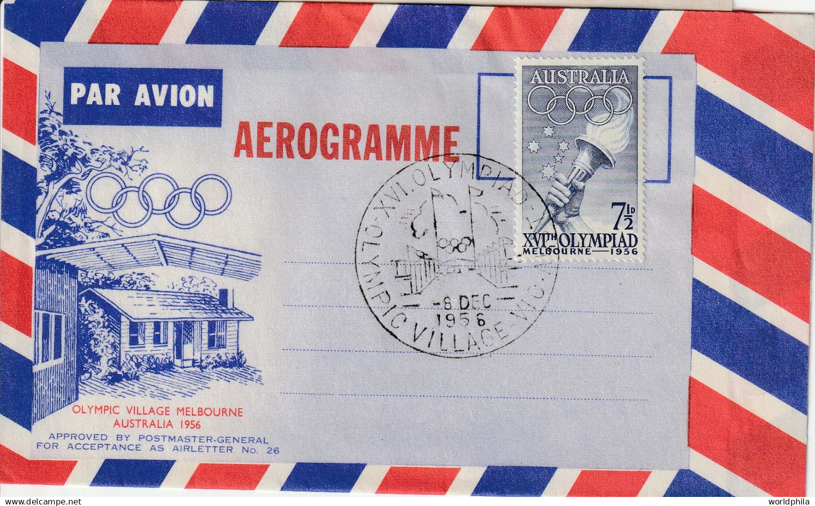 Zomer 1956: Melbourne - Australia 1956 Olympic Village, approved ...